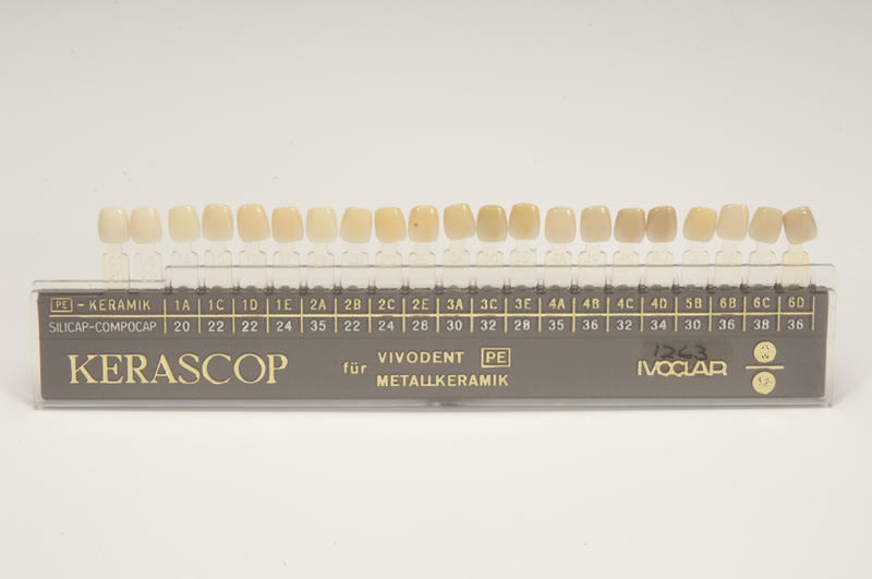 Tooth shade guide - Faculty of Medicine, Dentistry and Health Sciences ...