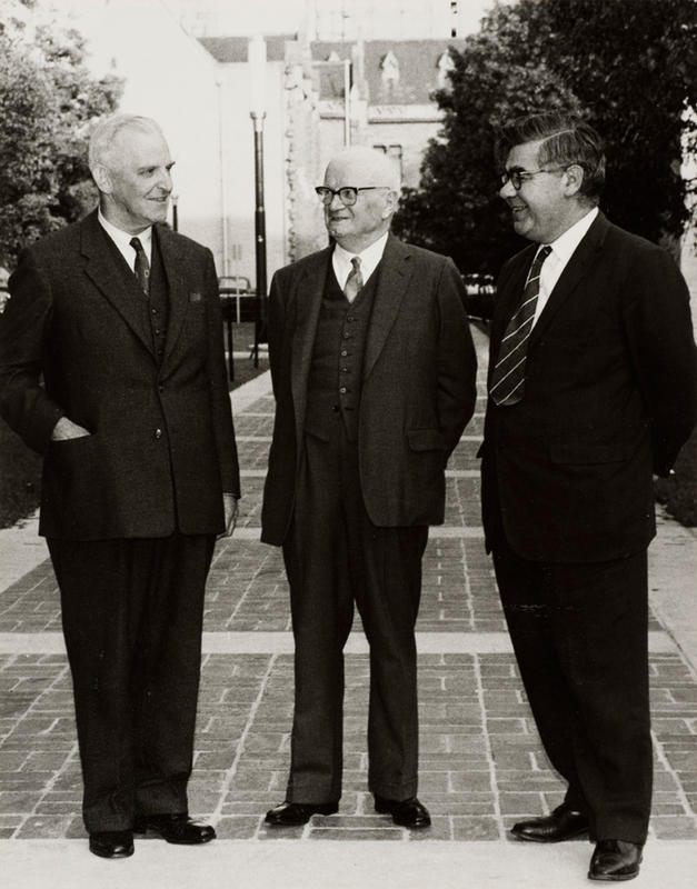 Edgar King (1900-1966), Sir Peter MacCallum (1885-1974) and Sir Roy ...