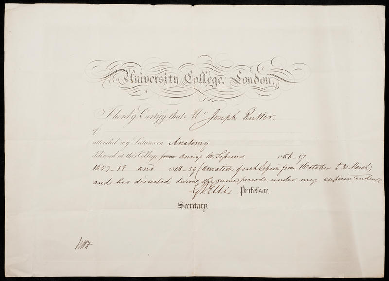 Attendance certificate provided to Dr Joseph Rutter - Faculty of ...