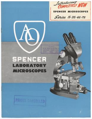 Spencer Laboratory Microscopes - Faculty of Medicine, Dentistry and ...