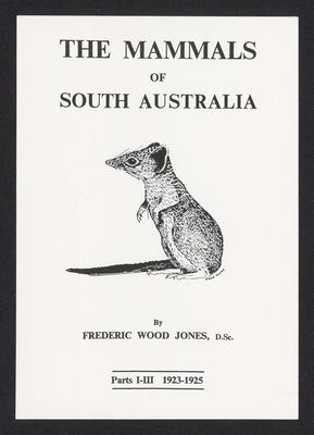 Vicary Lecture Illustrations: "Figure 6. Title page: The Mammals of ...
