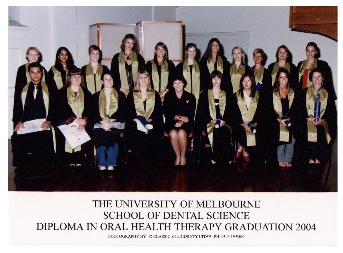Graduation Diploma in Oral Health Therapy students with Bronwyn Pike ...