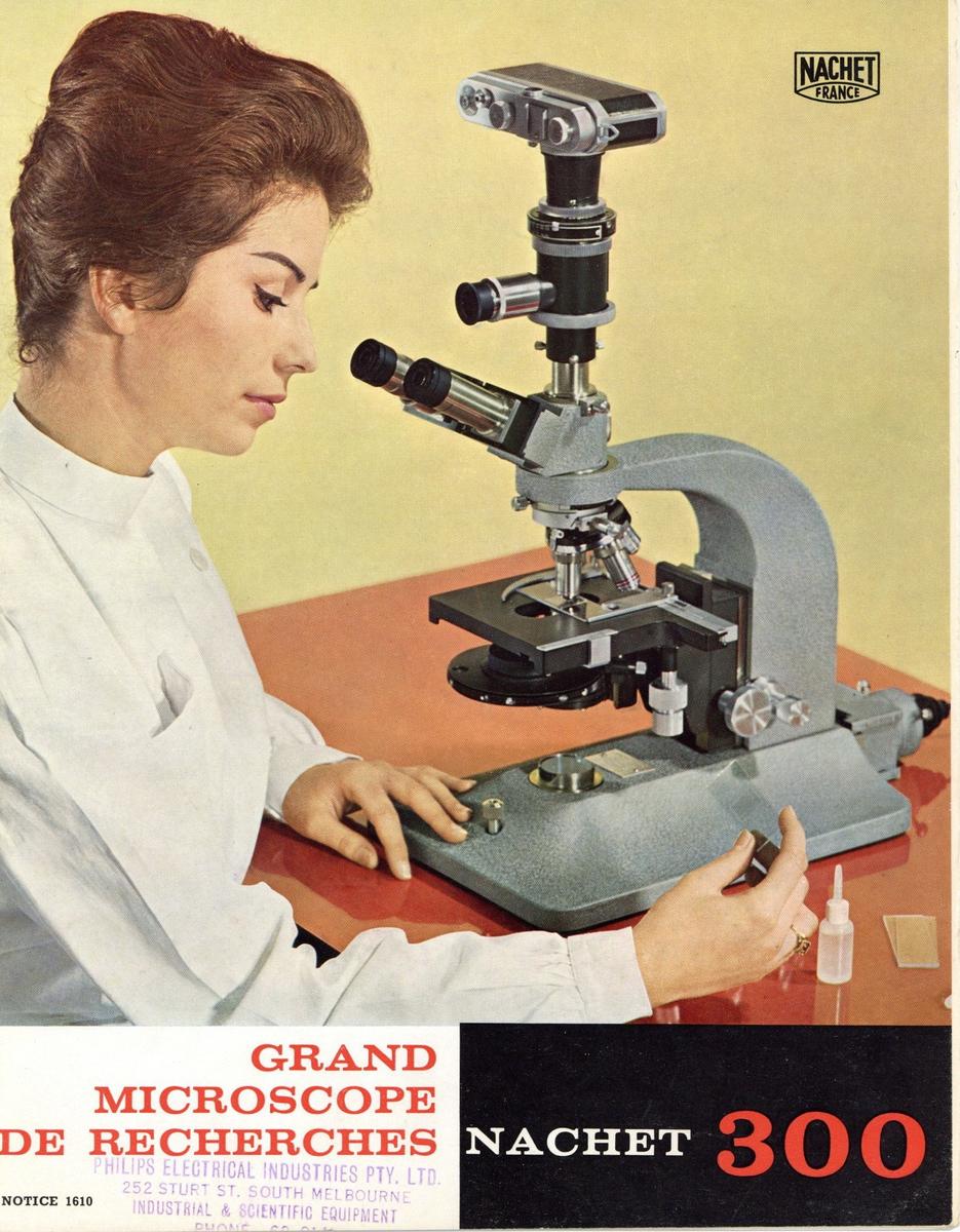 Large Universal Research Microscope Nachet - 300 - Faculty of Medicine ...