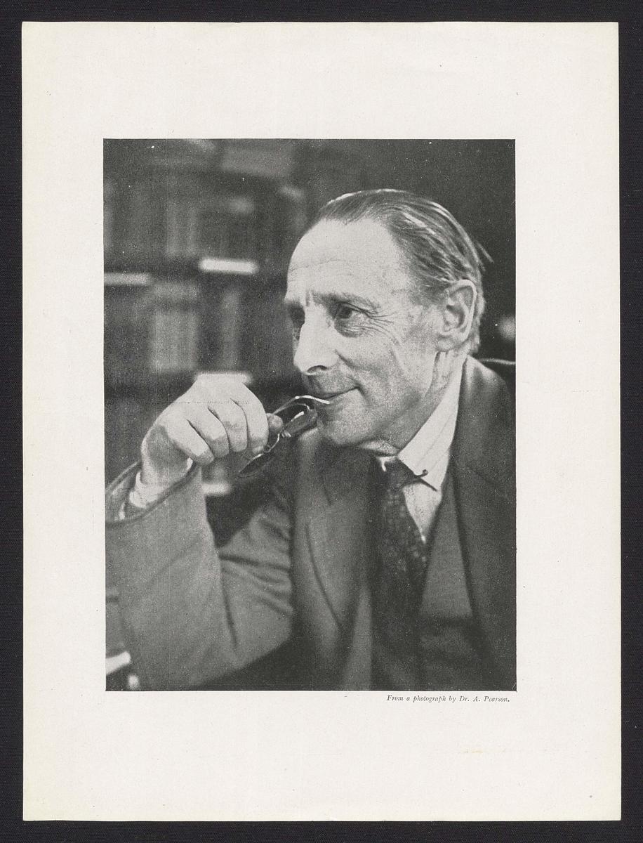Portrait of F Wood Jones (1879-1954) by Dr A Pearson - Faculty of ...