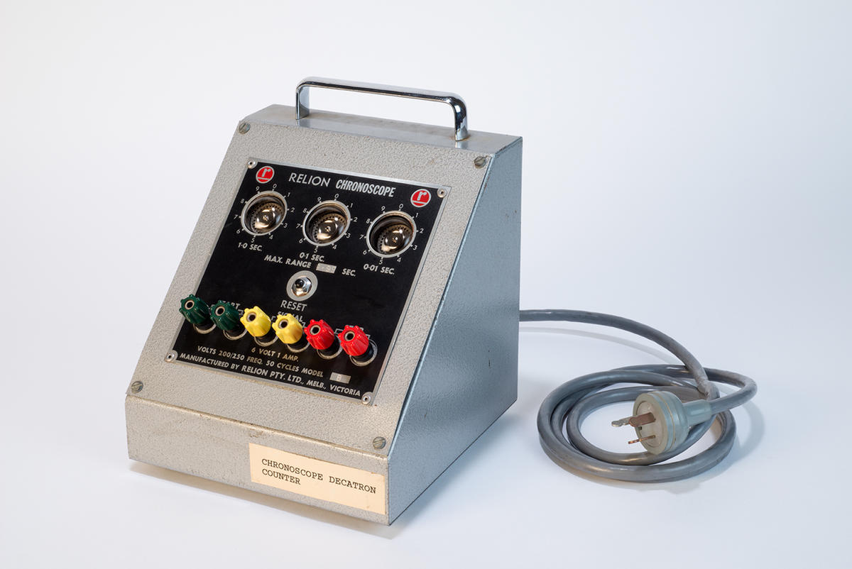 Relion Chronoscope Decatron Counter - Faculty of Medicine, Dentistry ...