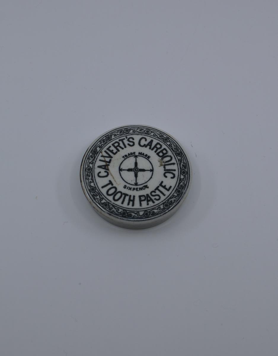 Carbolic Tooth Powder lid - Faculty of Medicine, Dentistry and Health ...