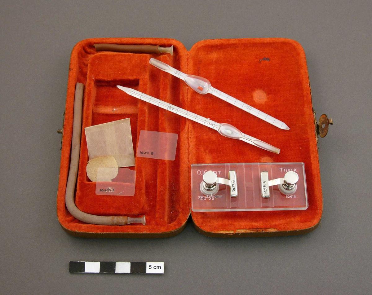 Haemocytometer with Tuerk counting chamber, in case - Faculty of ...
