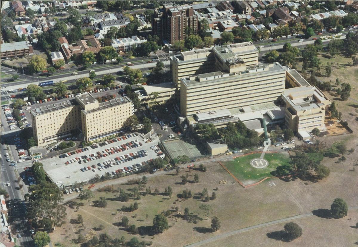 Aerial view of the Royal Children’s Hospital - Faculty of Medicine ...